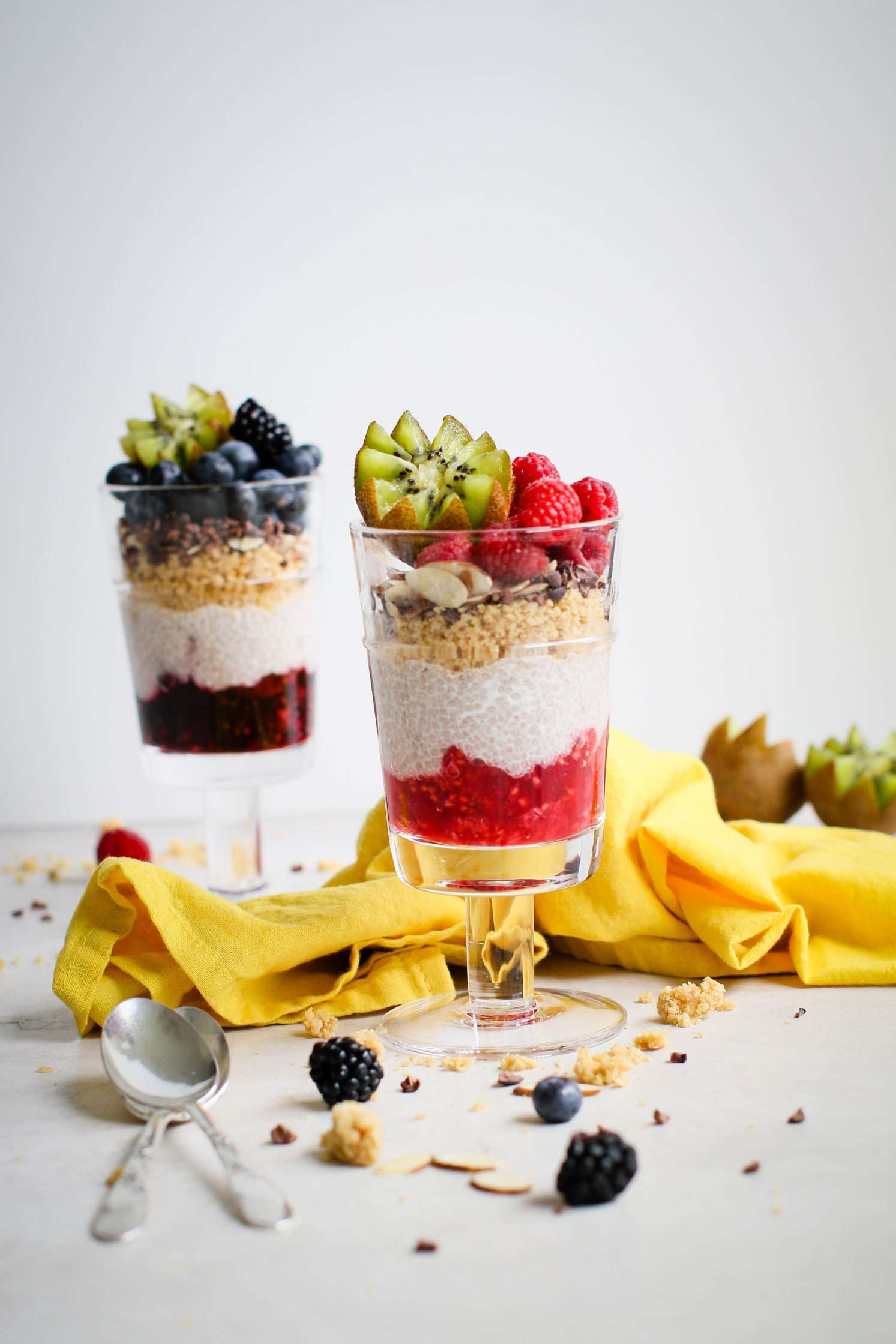 Berry Chia Pudding Parfait-6 - Flora & Vino