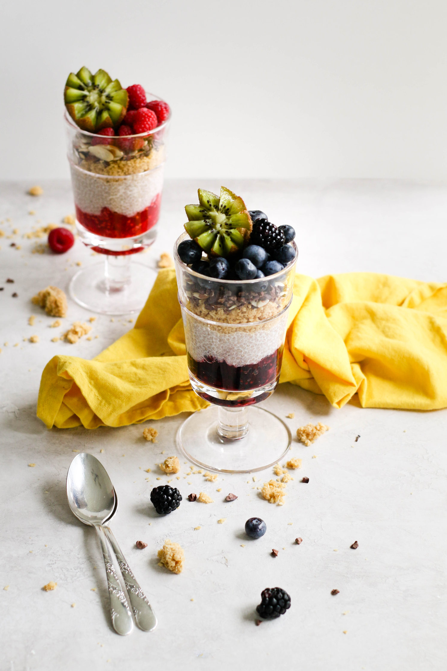 Berry Chia Pudding Parfait Cups_-5 - Flora & Vino