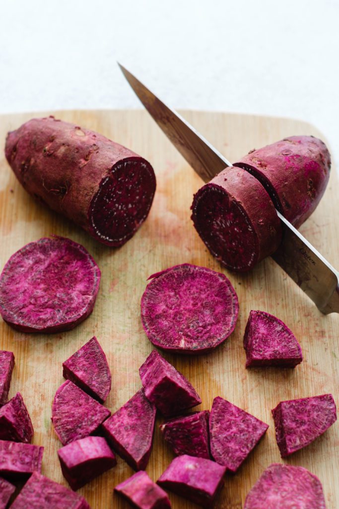 Purple Sweet Potato Muffins-13 - Flora & Vino