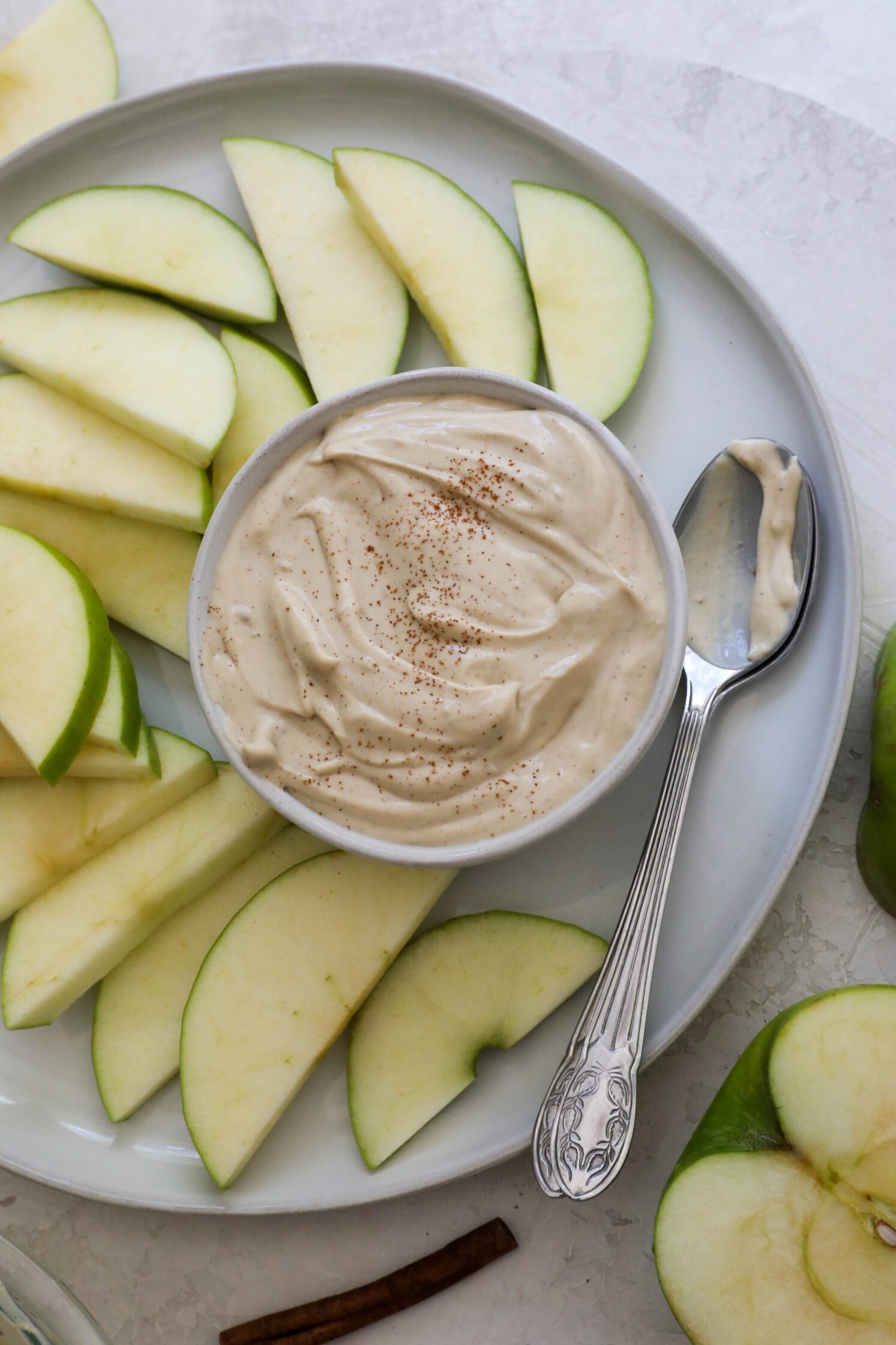SunButter Yogurt Dip Recipe (4 ingredients!) - Flora & Vino