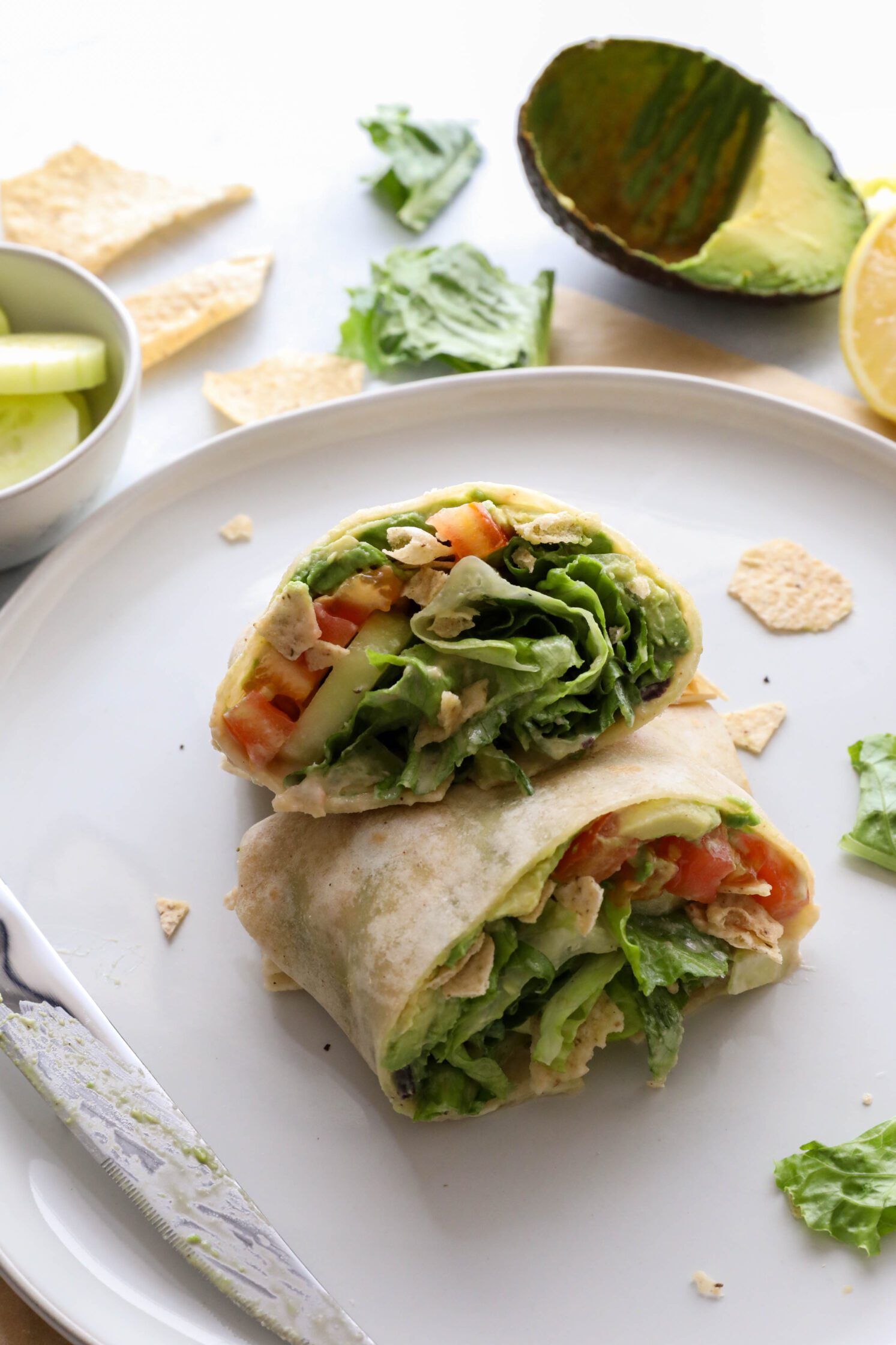 Salad Crunch Wrap (Grain-Free!) Recipe - Flora & Vino